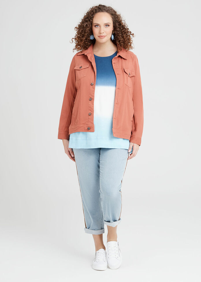 Shop The Best Friend Denim Jacket in Black, Sizes 12-30 | Taking Shape AU