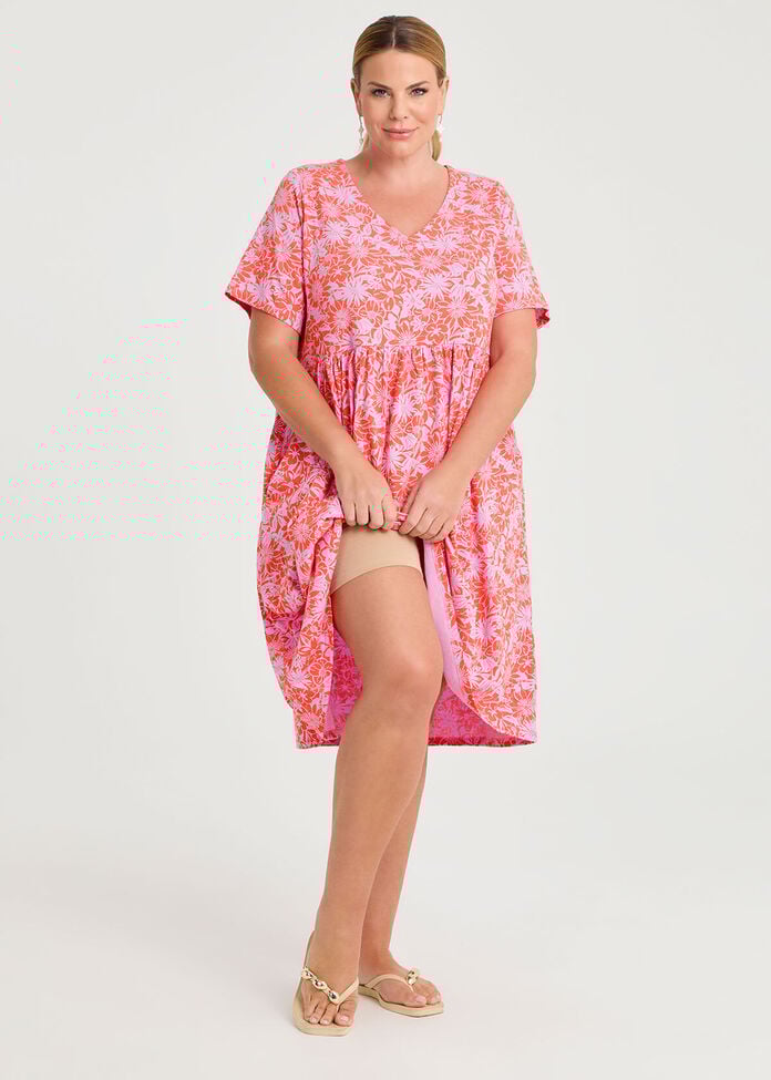 Shop Plus Size Joy Printed Dress, Floral | Taking Shape AU