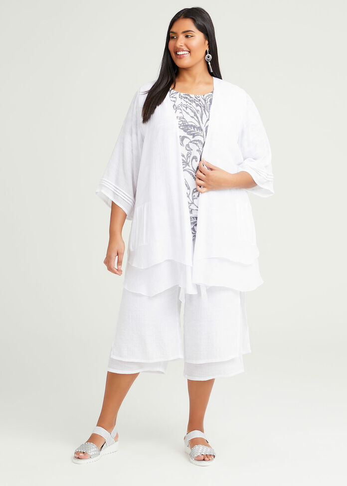 Shop Plus Size Escapade Layered Cover Up, Black | Taking Shape AU