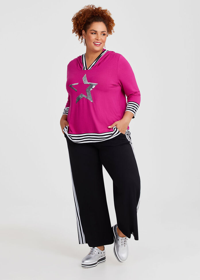 Shop Plus Size Pink Obsession Star Top, Pink | Taking Shape AU