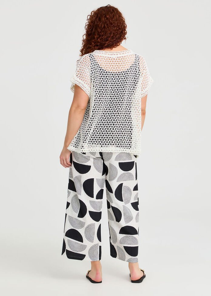Shop Plus Size Crochet Knit Halo Overtop, White | Taking Shape AU