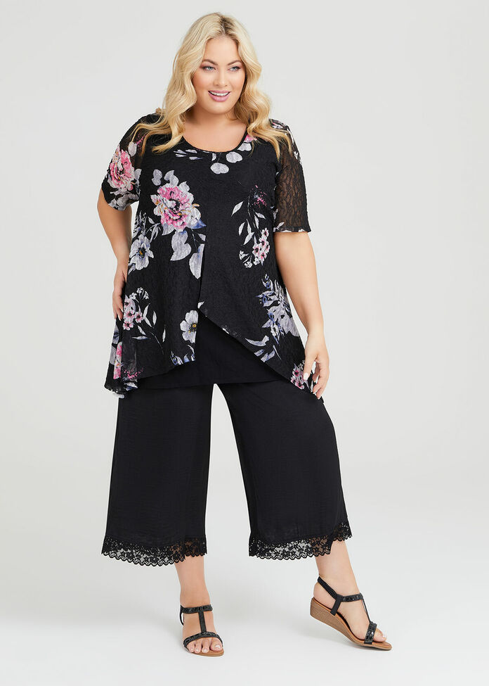 Shop Plus Size Bliss Mesh Layer Tunic, Multi | Taking Shape AU