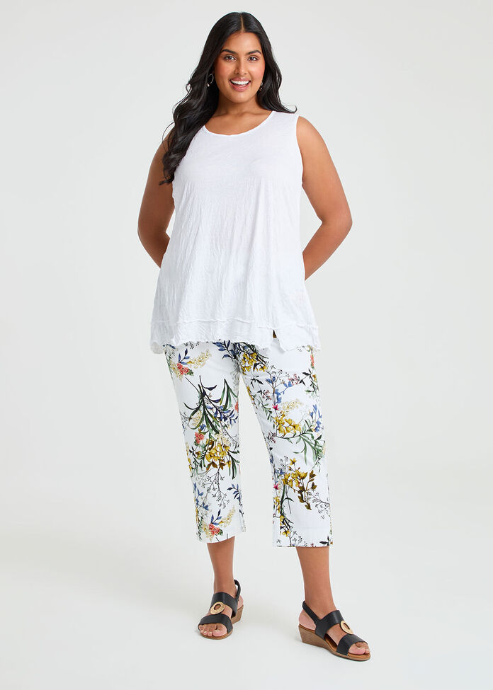 Shop Plus Size Bamboo Alicia Tank, White | Taking Shape AU