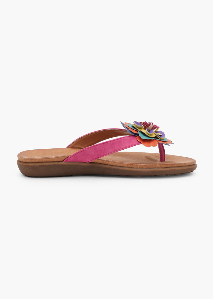 Shop Multi Pink Floral Sandal | Comfortable Shoes | Taking Shape AU
