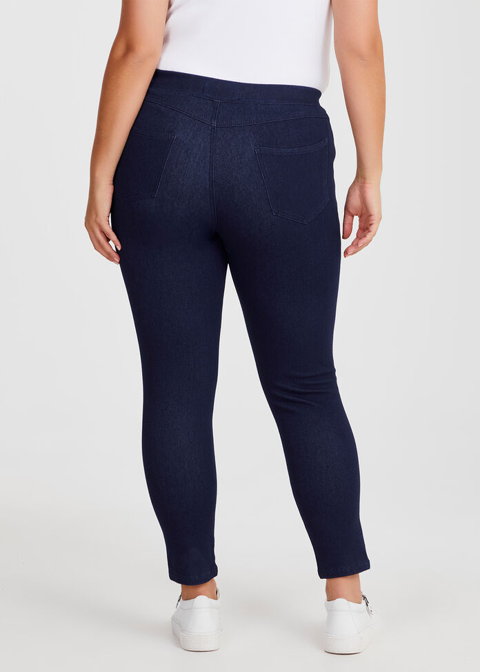 Plus Size The New Best Friend Jegging in Indigo | Taking Shape NZ