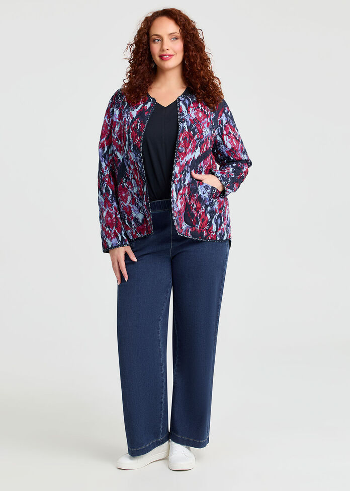 Shop Plus Size Cotton Button Sleeve T-shirt, Blue | Taking Shape NZ