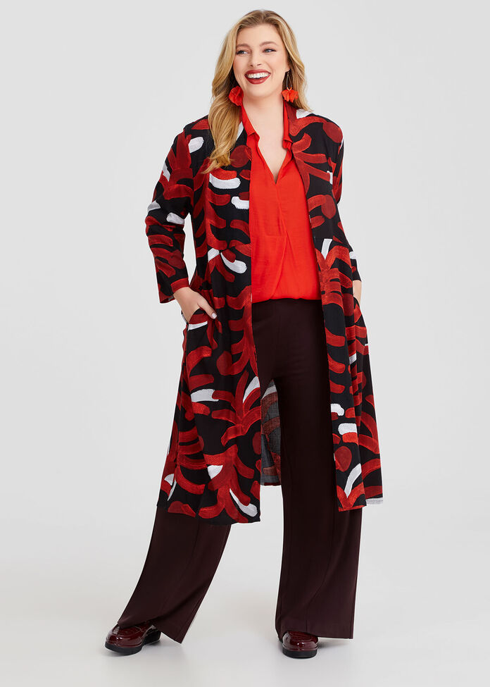 Shop Plus Size Natural Abbey Paradise Duster, Multi | Taking Shape AU