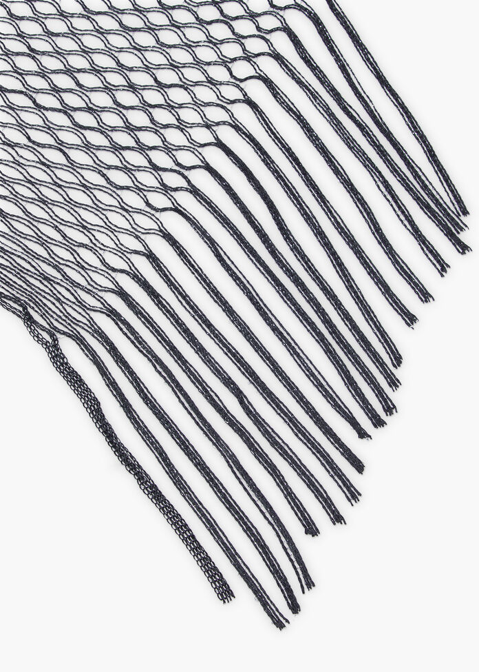 Shop Shiny Metallic Cape in Black | Accessories | Taking Shape AU