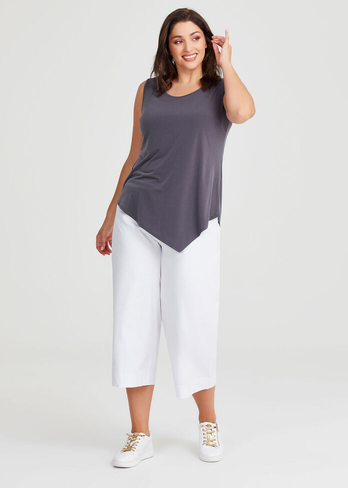 Shop Luna Mix Media Tank in Black in sizes 12 to 30 | Taking Shape AU