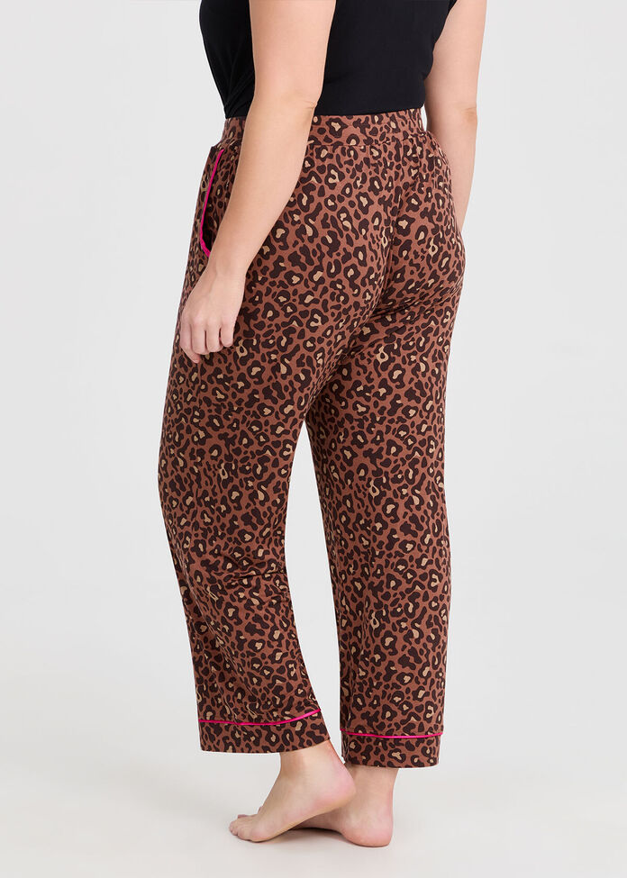 Shop Plus Size Bamboo Animal Pyjama Pant, Multi | Taking Shape AU
