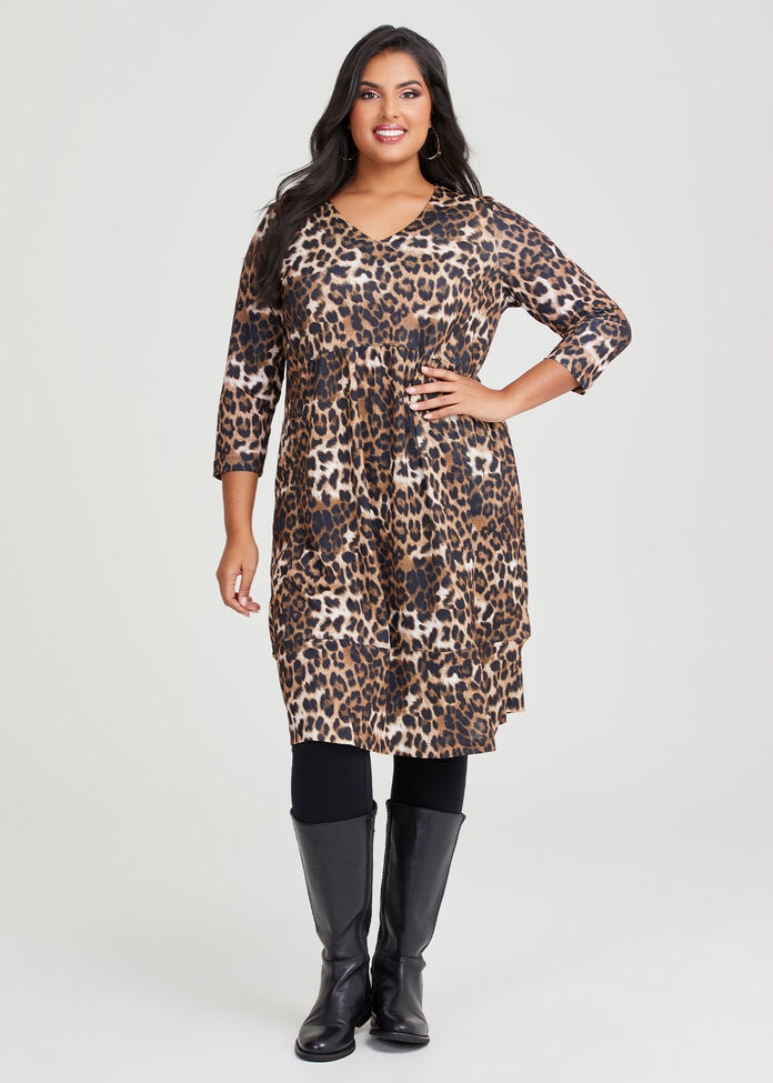 Shop Plus Size Forever Wild Dress, Multi | Taking Shape AU