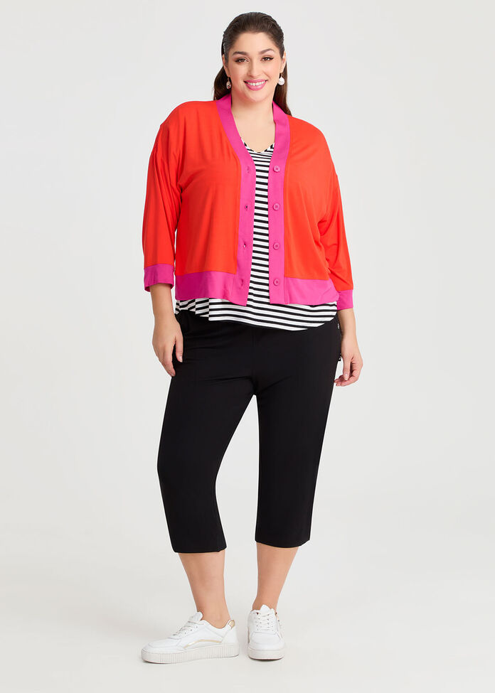 Shop Plus Size Kiara Crop Pant, Black | Taking Shape NZ