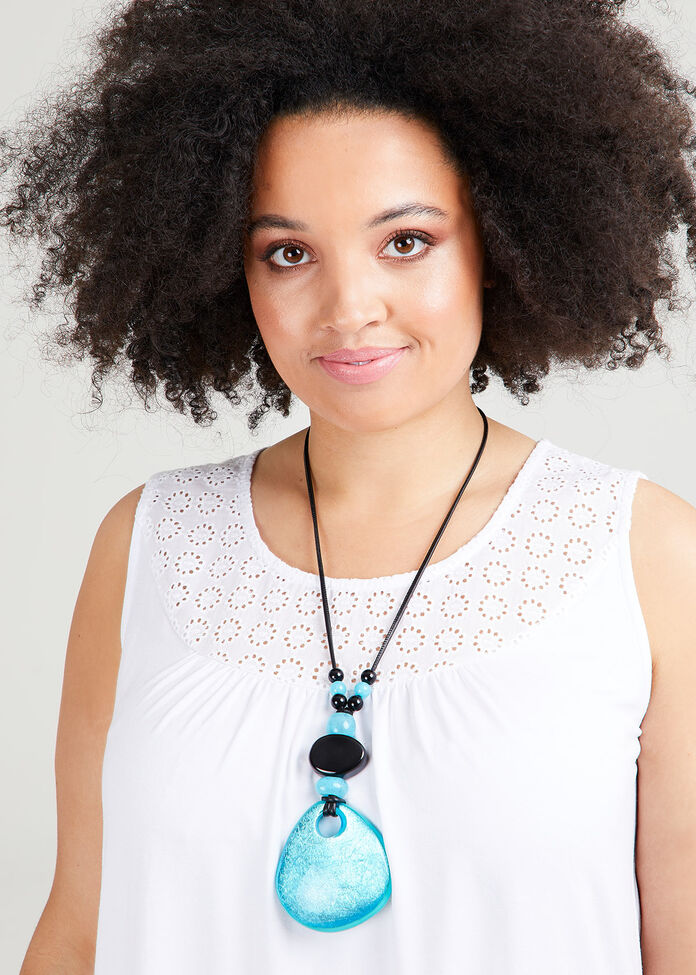 Shop Turquoise Resin Necklace | Accessories | Taking Shape AU