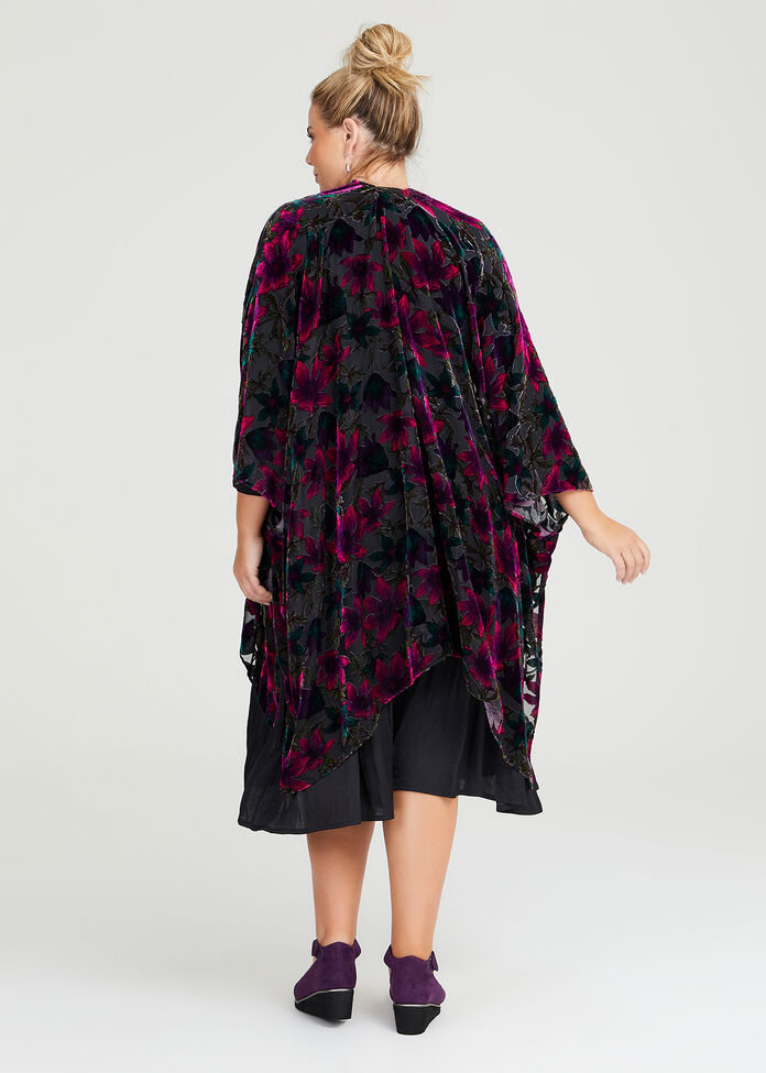 Shop Floral Burnout Cape | Accessories | Taking Shape AU