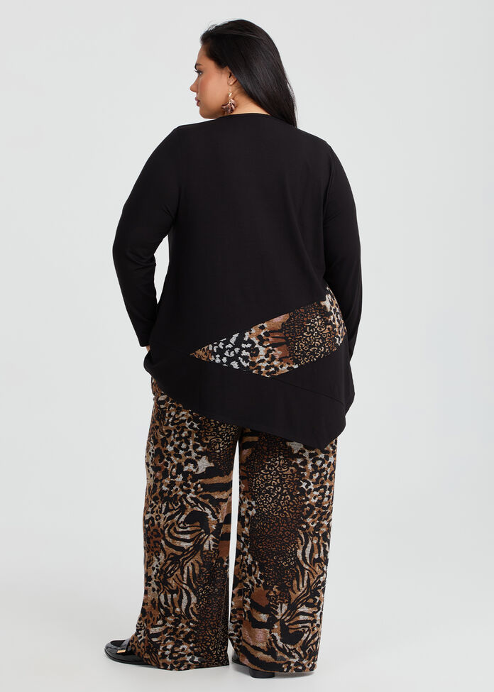 Shop Plus Size Animal Instinct Natural Tunic, Black | Taking Shape AU