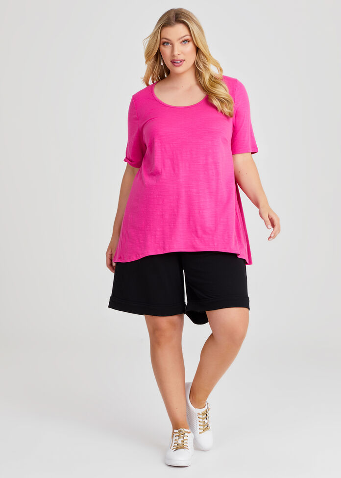 Shop Plus Size Casual Short, Black | Taking Shape AU