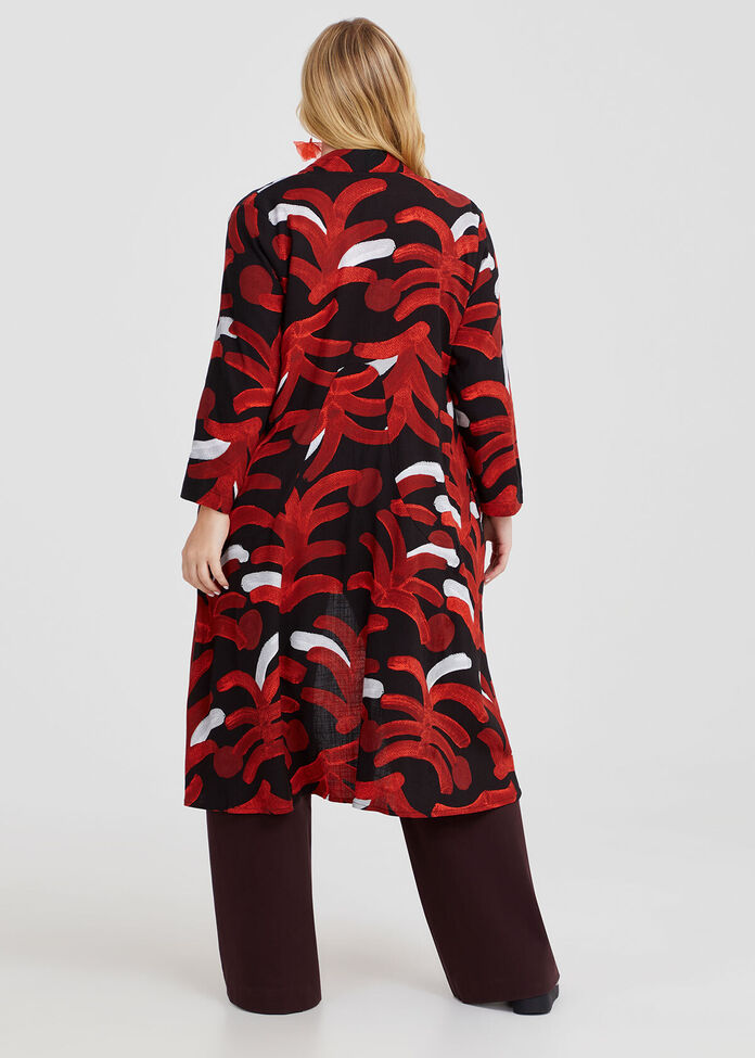 Shop Plus Size Natural Abbey Paradise Duster, Multi | Taking Shape NZ