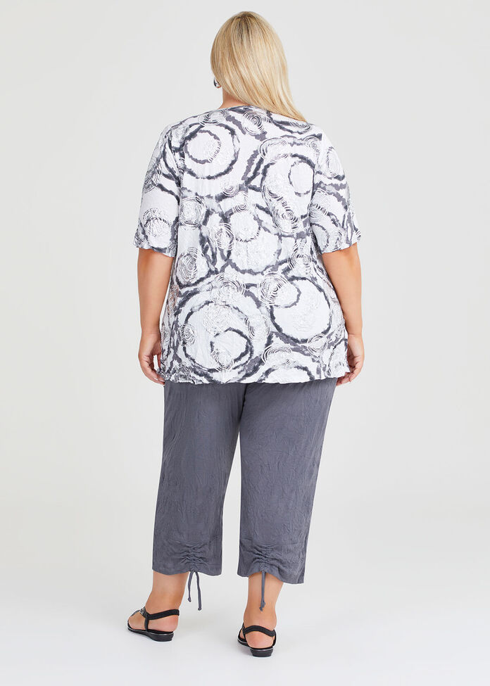Shop Plus Size Foil Bamboo Angle Top, Multi | Taking Shape AU