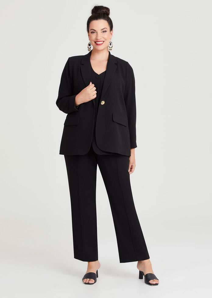 Plus Size Women's Dress Code Blazer Jacket | Taking Shape AU