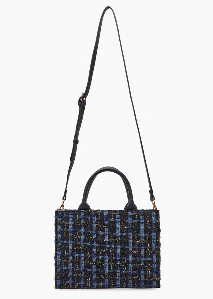 Shop Boucle Bejewelled Bag in Blue | Accessories | Taking Shape NZ