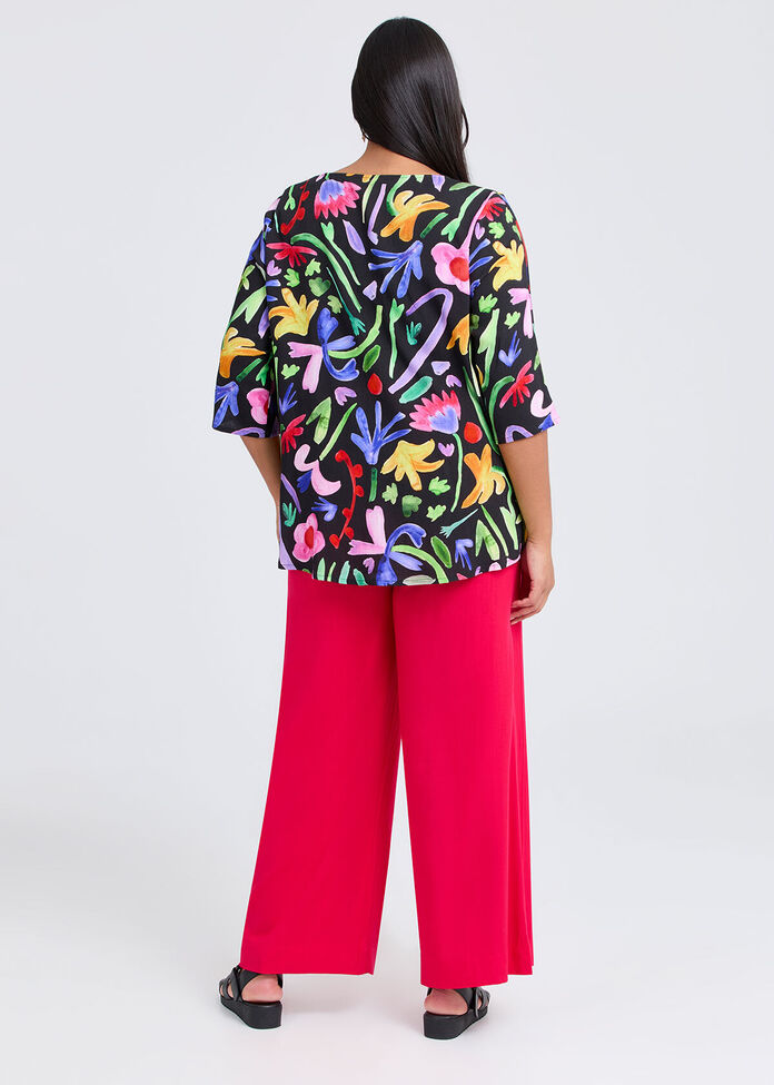 Shop Plus Size Natural Trinity Top, Multi | Taking Shape AU