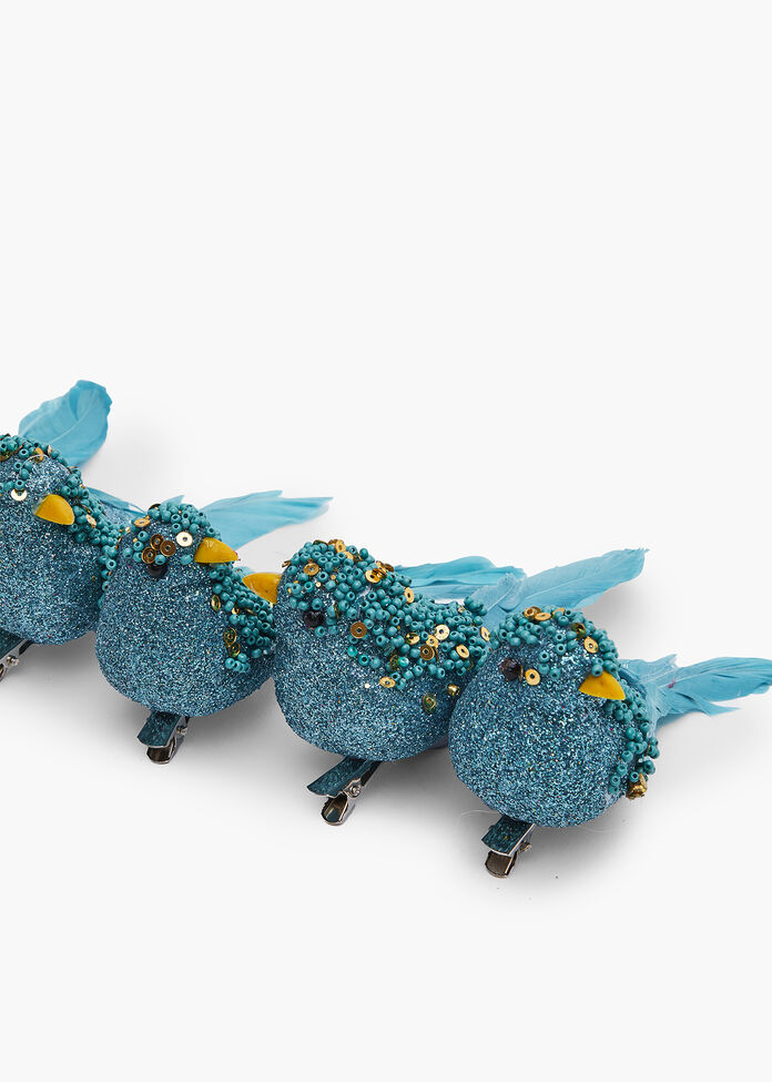 Shop Set of 5 Glitter Birds Clips in Multi | Accessories | Taking Shape AU