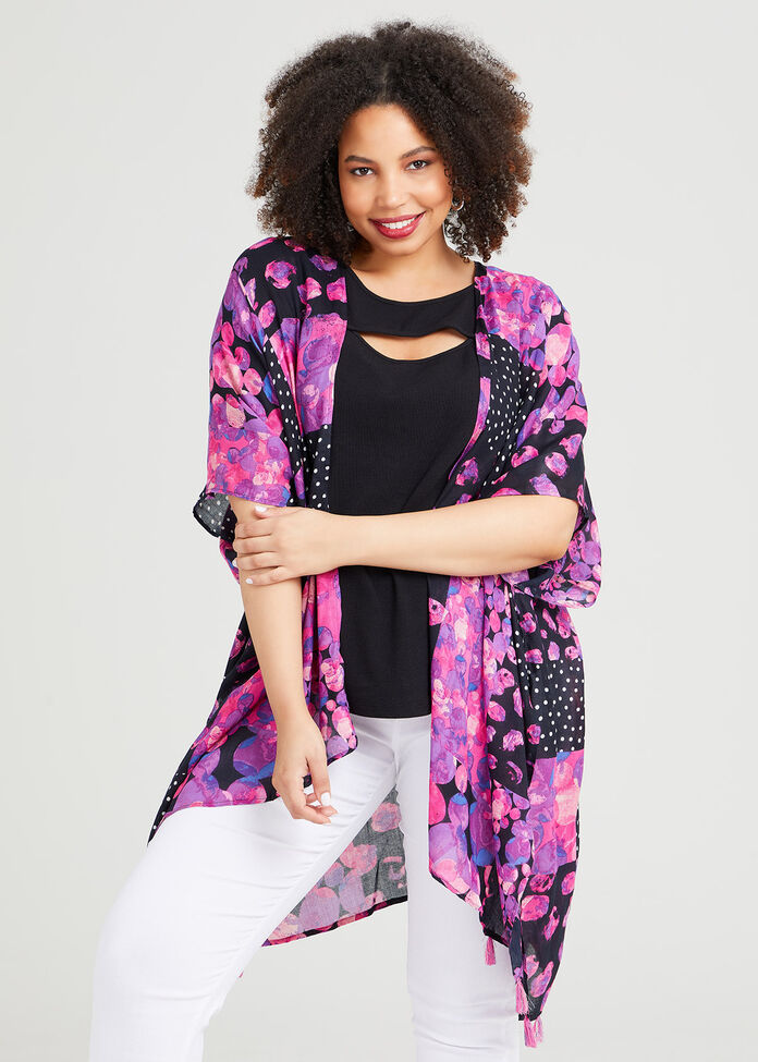 Shop Multi Spot Patchwork Cape | Accessories | Taking Shape AU