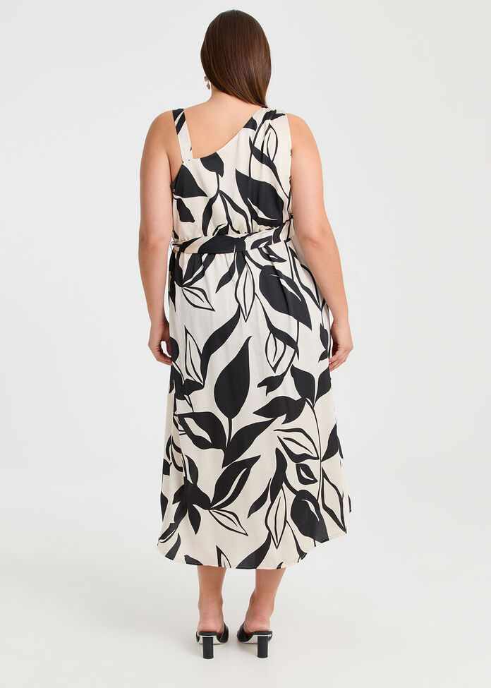 Shop Plus Size Athena One Shoulder Dress, Multi | Taking Shape NZ