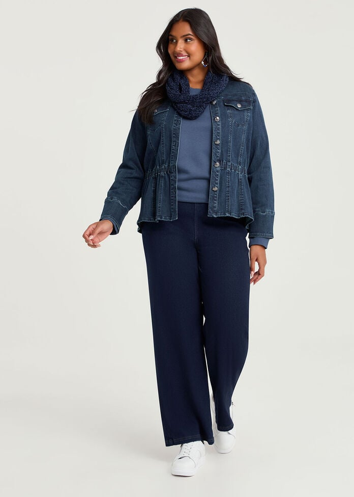 Shop Plus Size Cotton Blend Stitch Sweatshirt, Black | Taking Shape AU