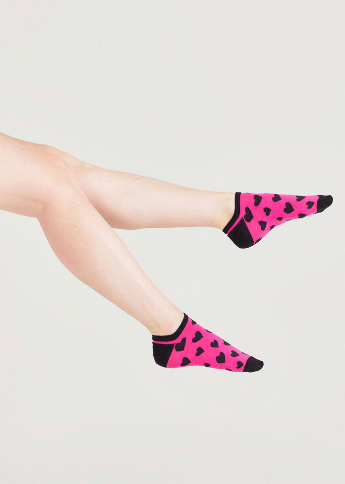 Shop 3 Pack Bamboo Love Heart Socks in Multi | Accessories | Taking ...