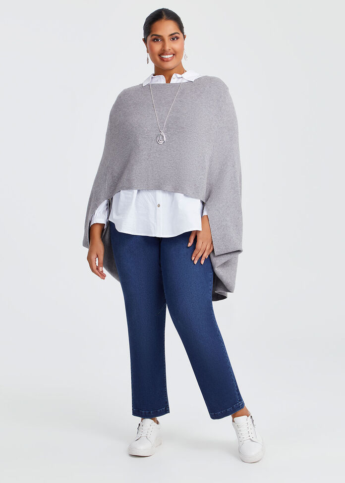 Shop By Your Side Cape in Grey | Accessories | Taking Shape AU