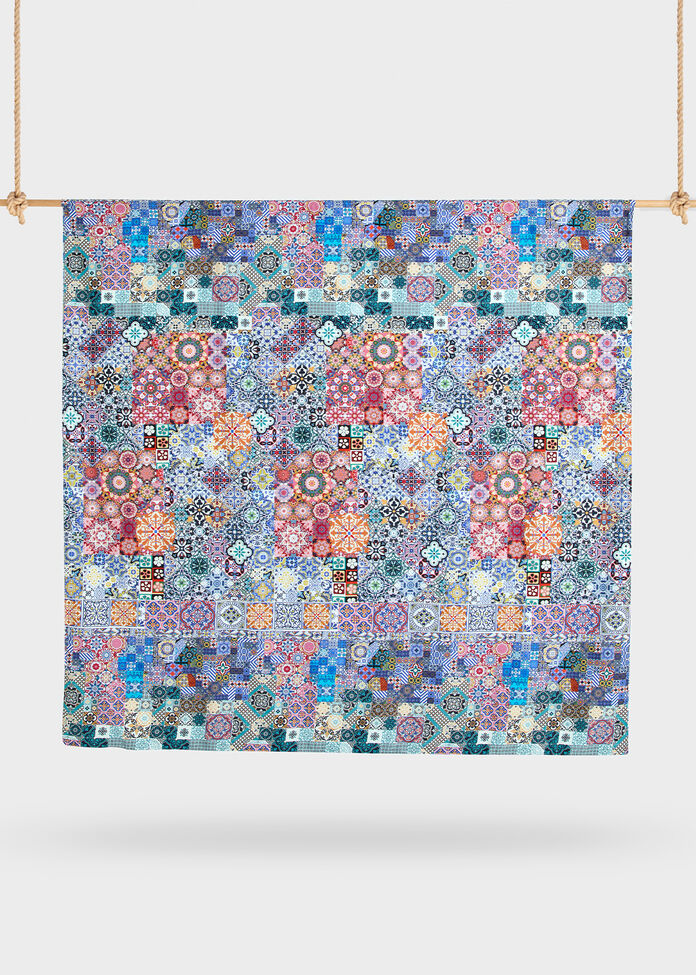 Shop Mosaic Quilt Cover Set - Queen Size in Multi | Accessories ...