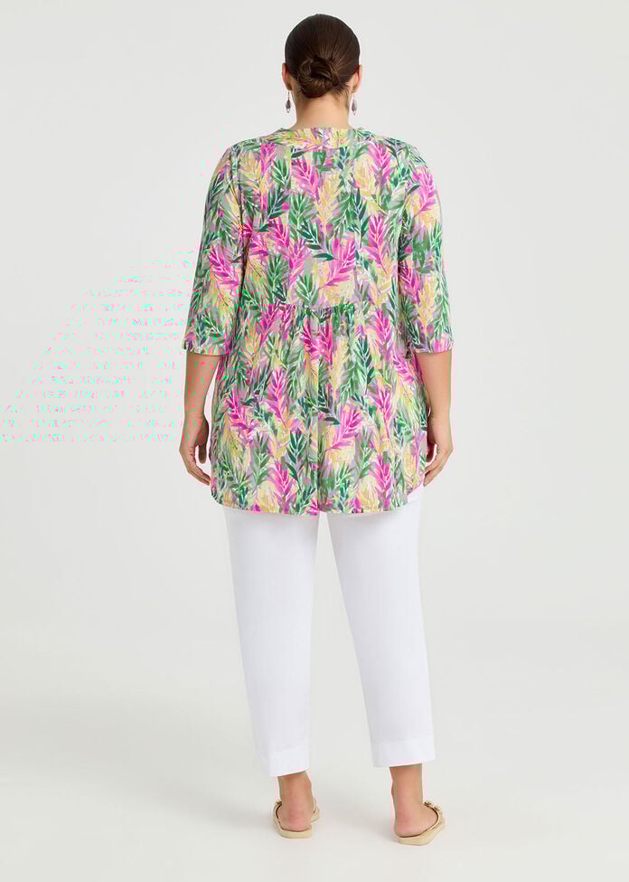 Shop Plus Size Pleat Detail Tunic, Red | Taking Shape AU