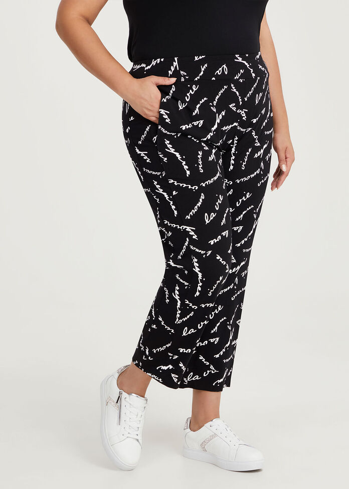 Shop Plus Size Natural Scribe Pant, Multi | Taking Shape AU