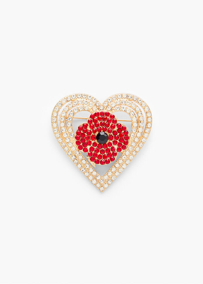 Poppy Brooch | Stylish Accessories | Taking Shape AU