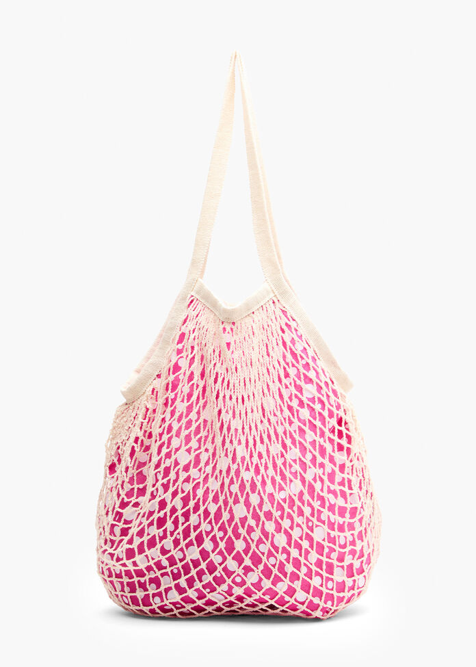 Shop Mesh Shopper Bag in White | Accessories | Taking Shape AU