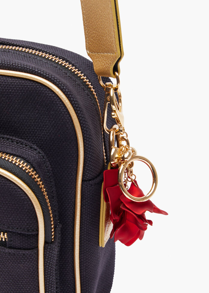 Shop Petal Drop Bag Charm in Red | Accessories | Taking Shape HK