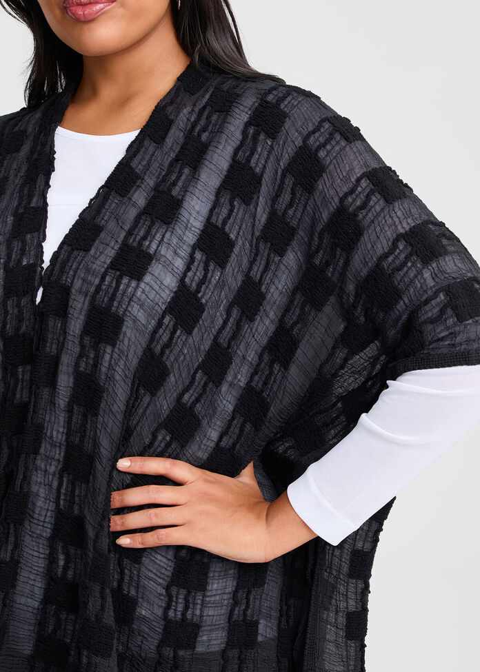 Shop Mesh Geometric Cape in Black | Accessories | Taking Shape AU