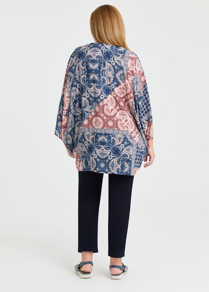 Shop Folk Paisley Print Cape in Multi | Accessories | Taking Shape NZ