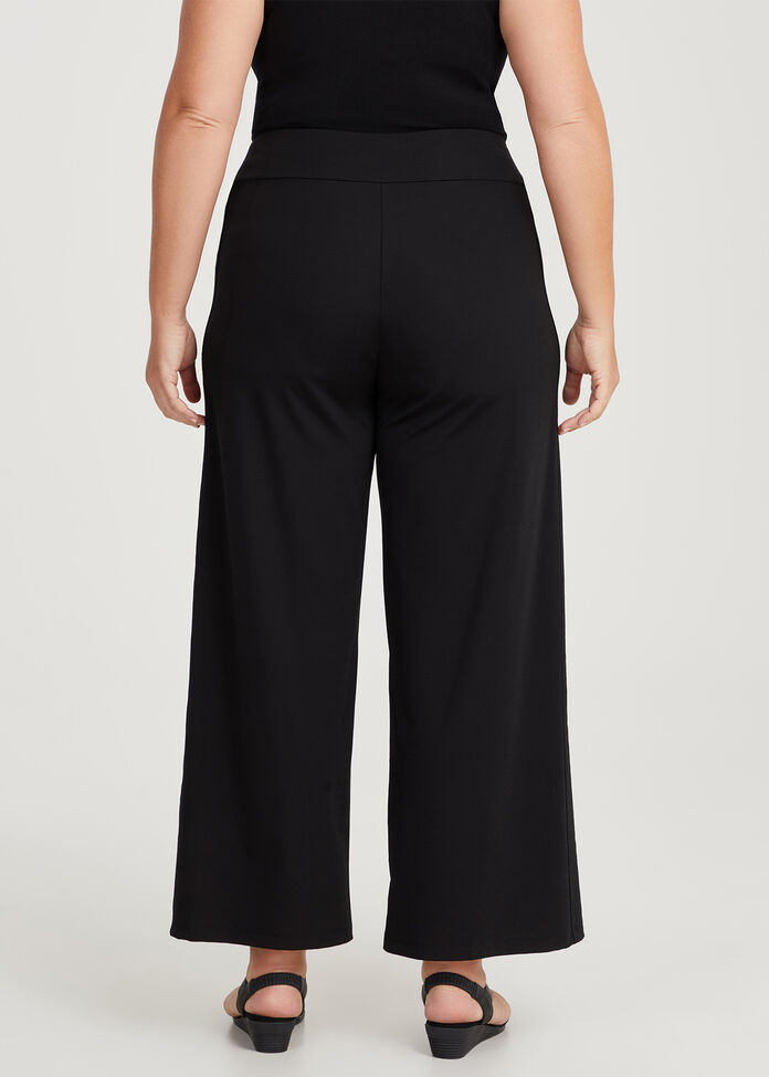 Stitch Detail Wide Leg Pants | Plus Size Fashion | Taking Shape AU
