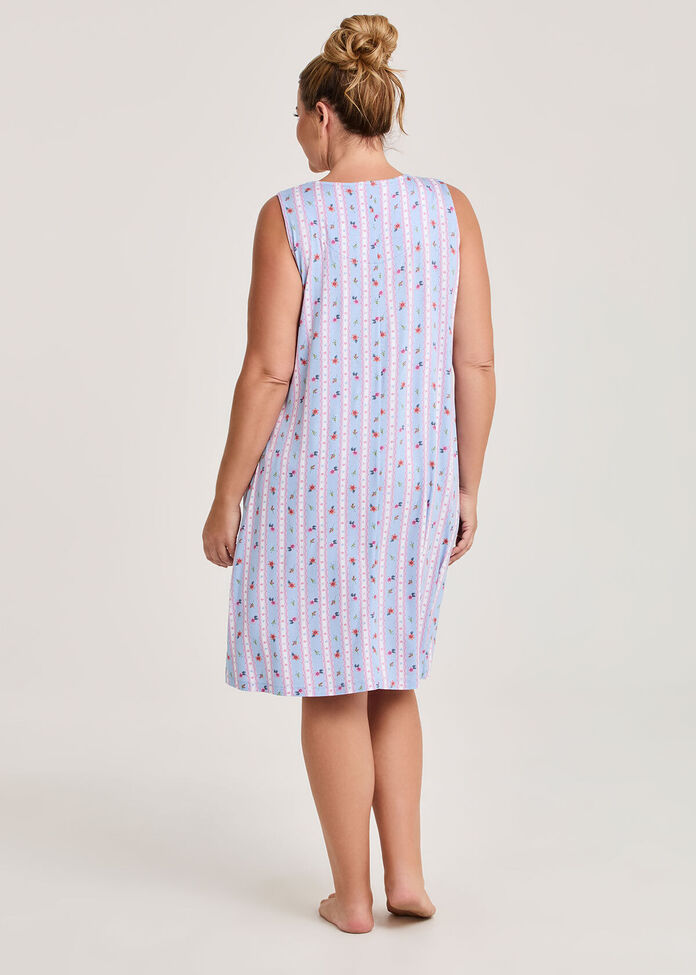 Shop Plus Size Bamboo Pastel Petals Nightie, Multi | Taking Shape AU
