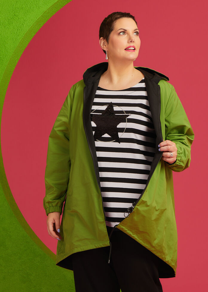 Shop Plus Size Natural Stars & Stripe Top, Multi | Taking Shape AU