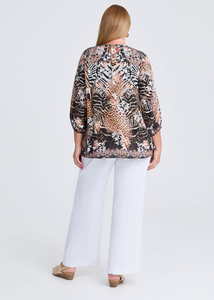 Shop Plus Size Natural Lani Top, Multi | Taking Shape AU