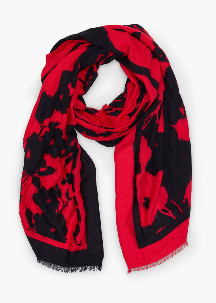 Shop Poppy Scarf in Red | Accessories | Taking Shape NZ