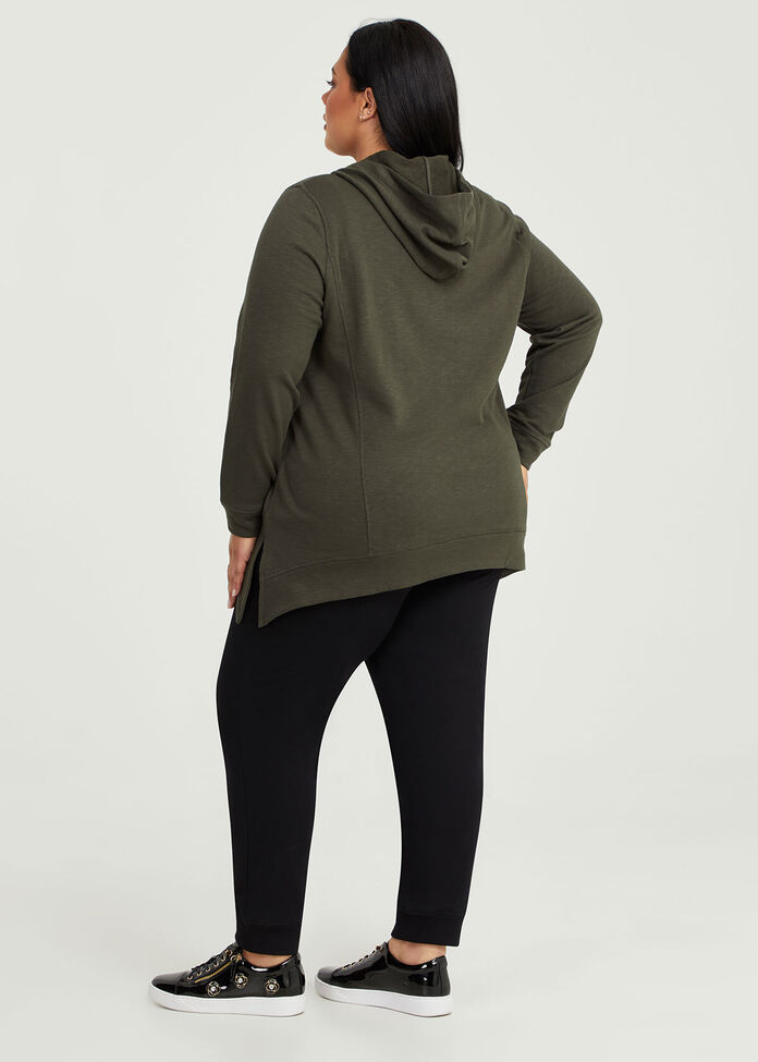 Shop Plus Size Active Hooded Jacket in Green | Sizes 12-30 | Taking ...