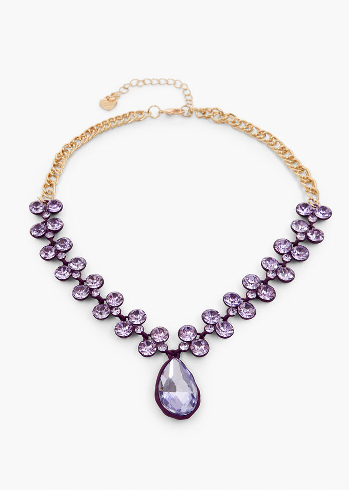 Shop Jewel Necklace in Purple | Accessories | Taking Shape AU