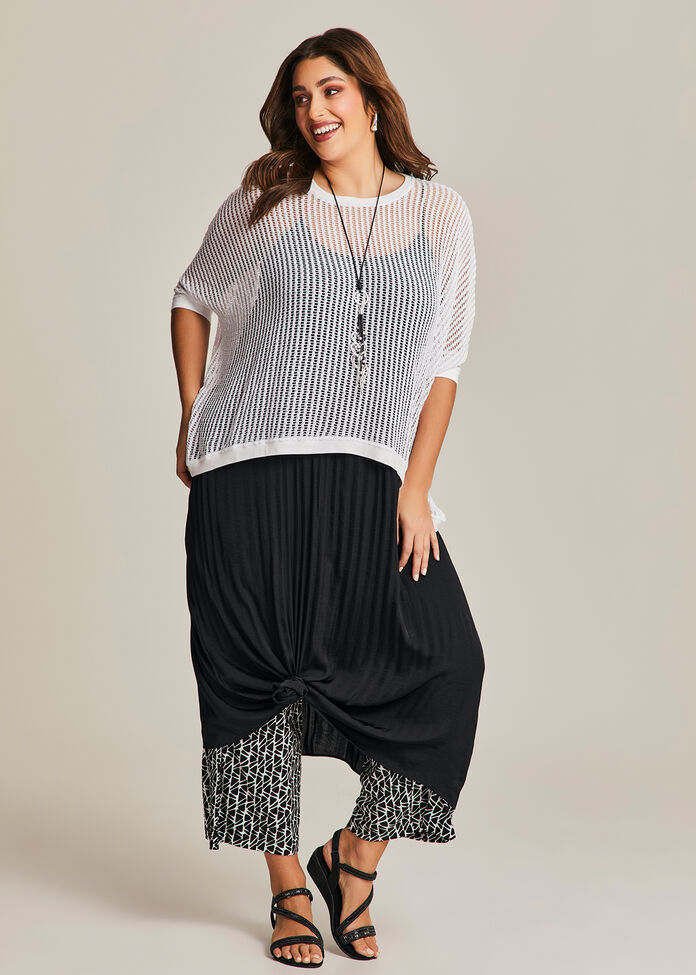 Shop Plus Size Luxe Pleat Dress, Black | Taking Shape AU