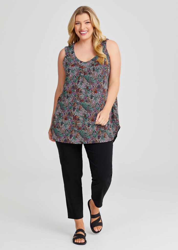 Shop Plus Size Printed Tank, Multi | Taking Shape AU