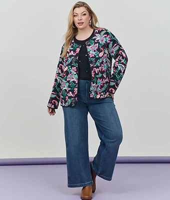 Plus Size Women's Denim: Jeans, Jackets & Dresses for Winter Australia