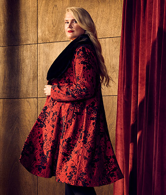 Shop The Easy Fit Denim Jacket in Blue in sizes 12 to 24 | Taking Shape